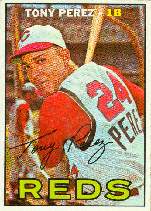 1967 Topps Baseball: Tony Perez (#476)