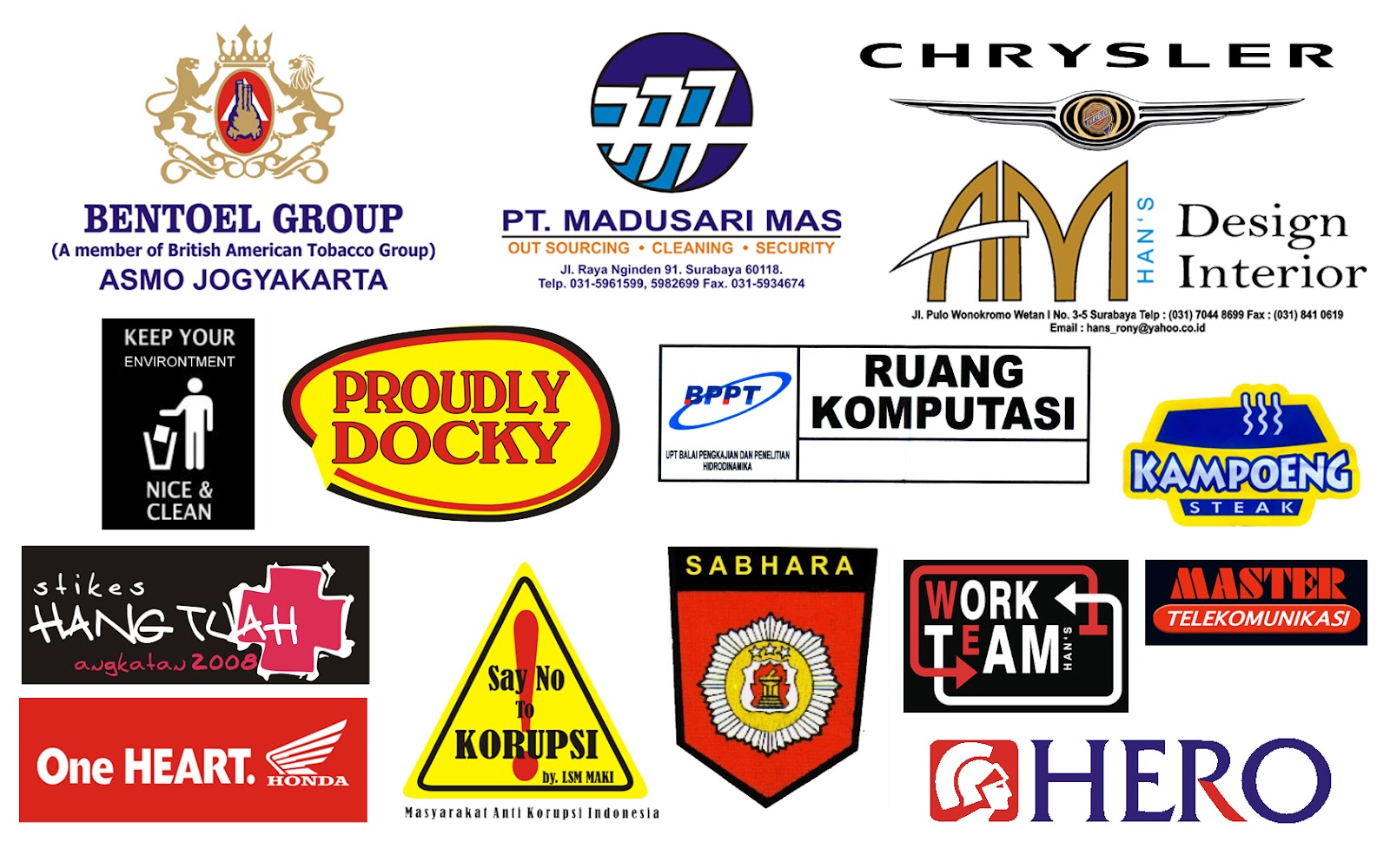 STICKER CUTTING SURABAYA: Katalog