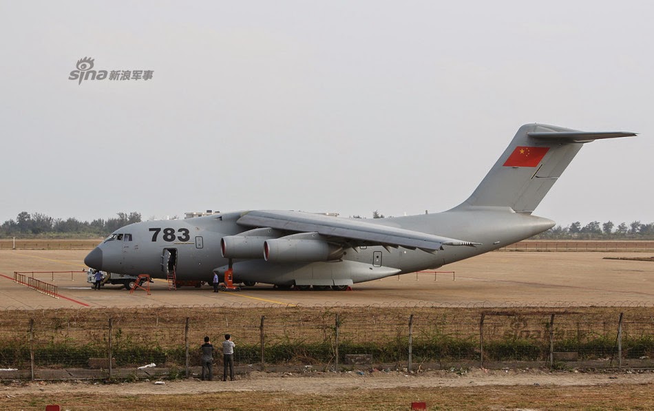 Asian Defence News: PLAAF transport aircraft Y-20 closeup