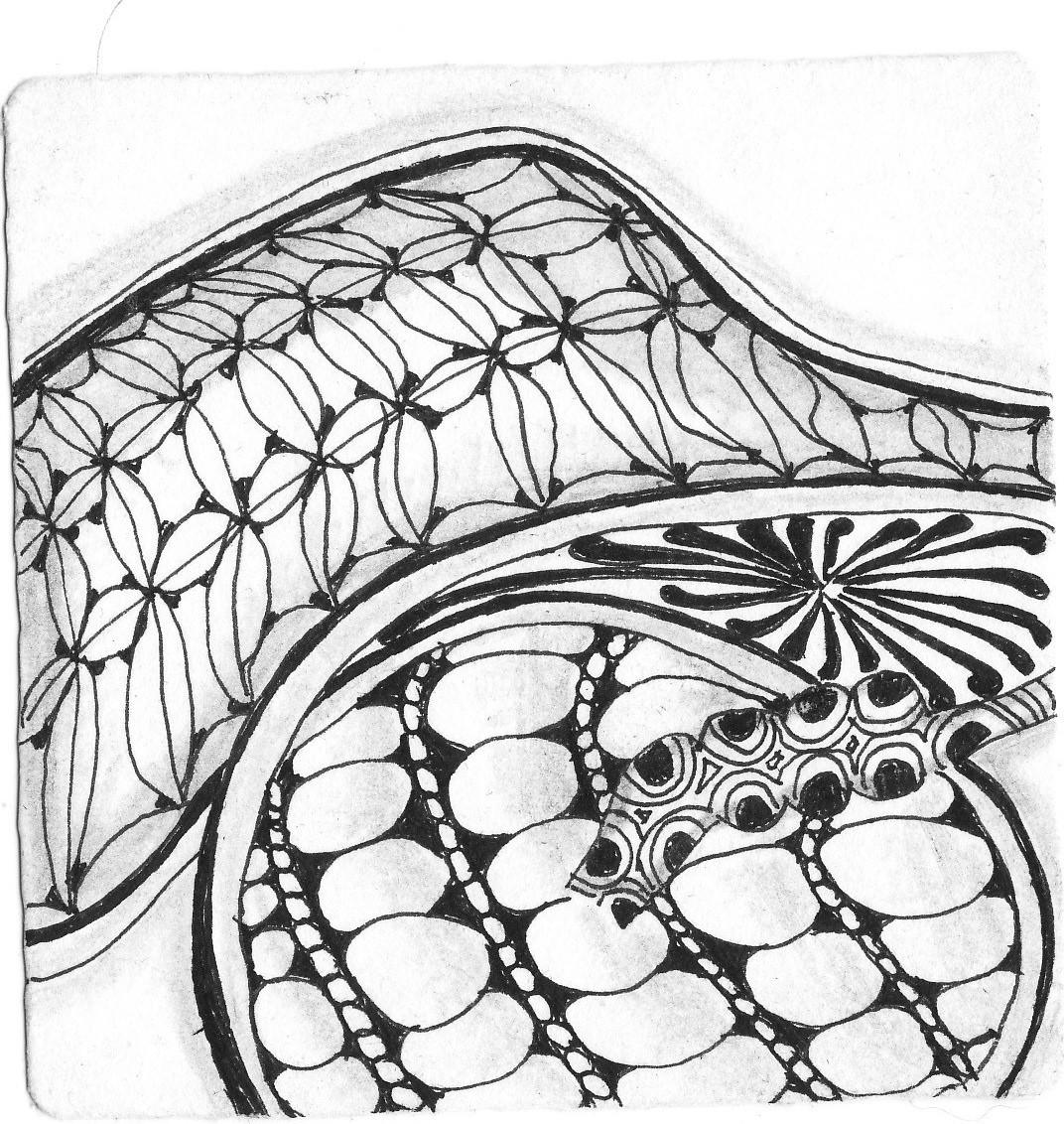 BeTangled, a Zentangle Journey: String Theory