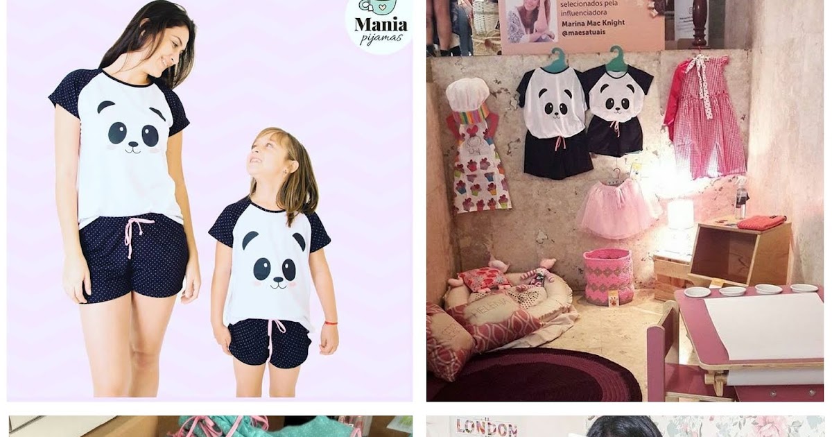 Moda Mãe e Filha - A tendência no mundo dos Pijamas | Mundo Das ...