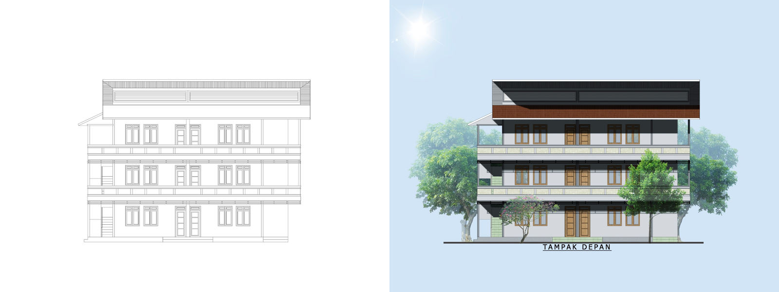 Tips Design Simple Tampak Depan (with Photoshop)