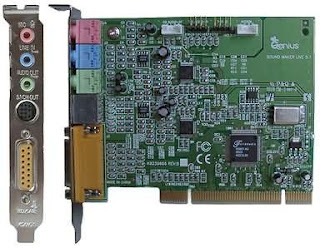Maklumat Komputer: Kad Bunyi (Sound Card)