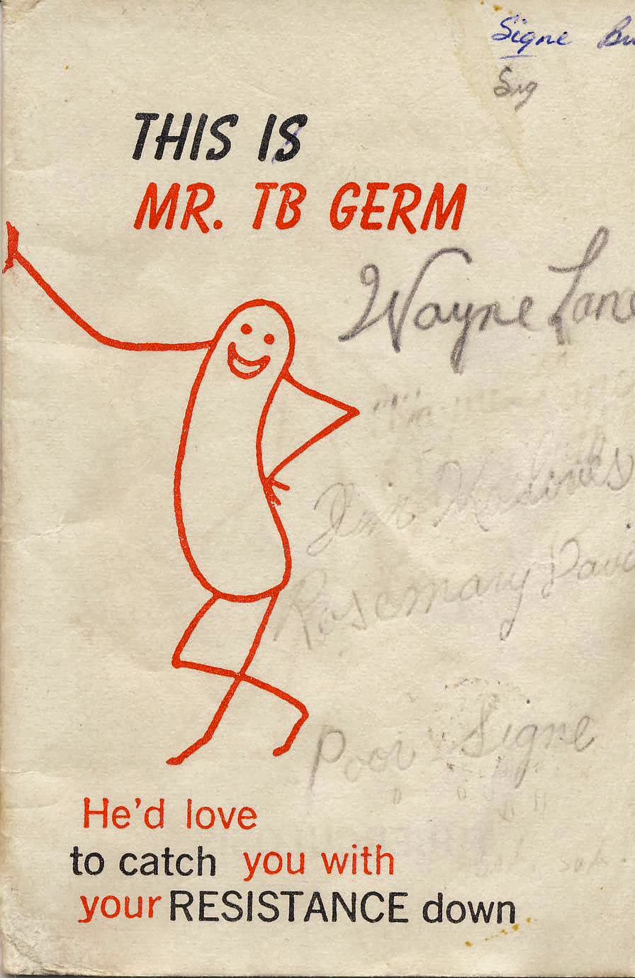 ICH Blog: Tuesday's Folklore Photo: This is Mr. TB Germ