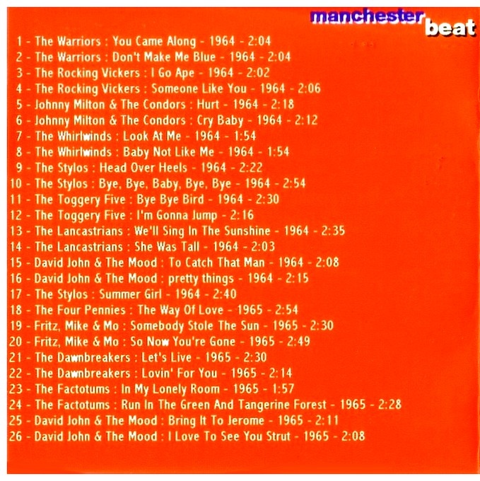 SIXTIES BEAT: Manchester Beat Vol 2