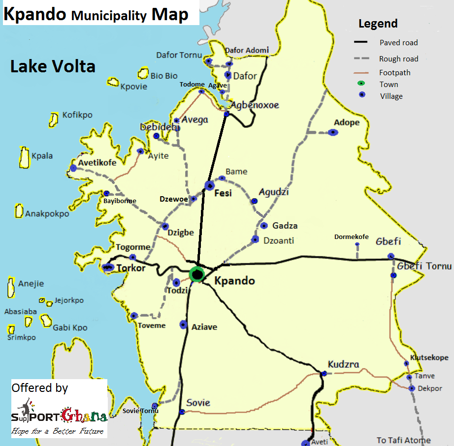 Volta Guide Service @ Kpando: Kpando