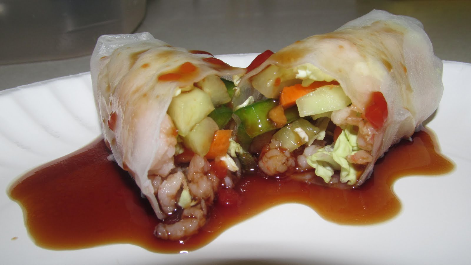 Jen's Kitchen and Other Useful Things: Spring rolls