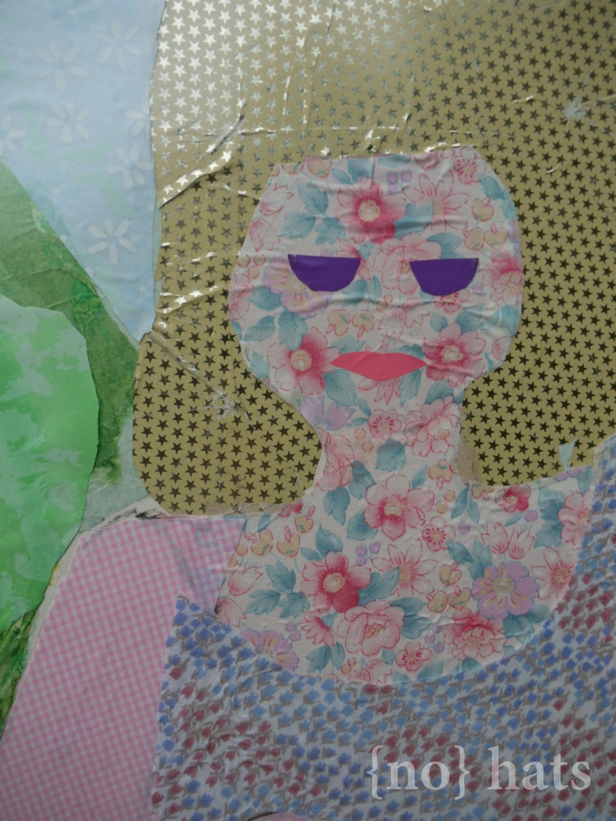 NO HATS IN THE HOUSE: the other lady