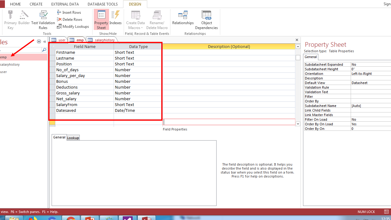 CS Basic Tutor : Activities for students: Connecting MS Access Database ...
