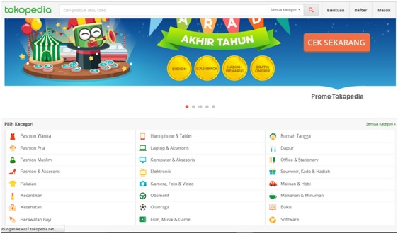 BLOGBLOGAN: materi imk analisa web tokopedia