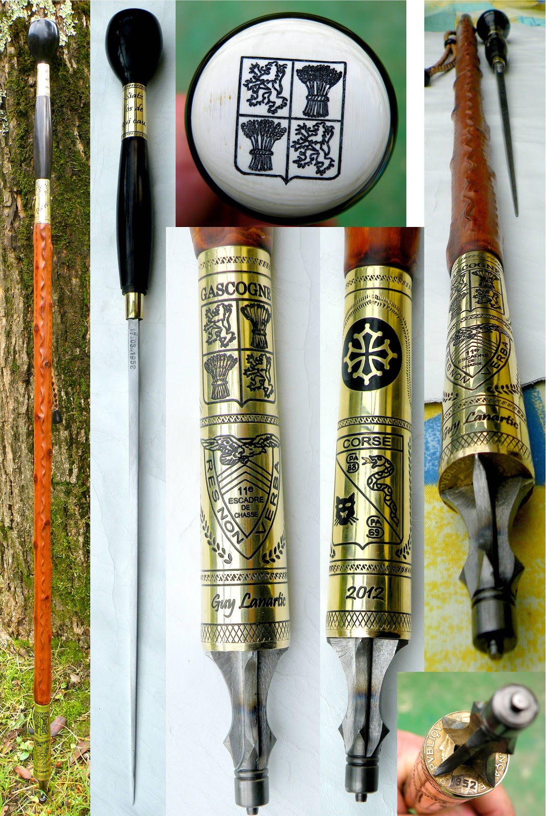 Bâton Gascon Guy Lanartic: Bâton Gascon (L'AGULHO EN OCCITAN)