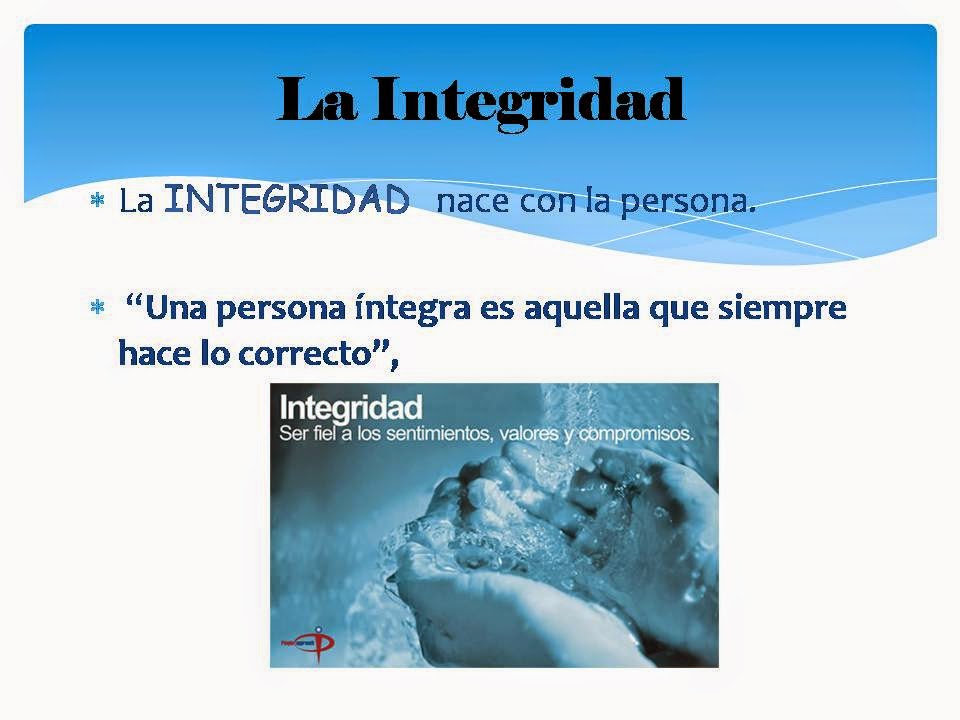 TALLER DE HERRAMIENTAS INTELECTUALES: INTELIGENCIA - INTEGRIDAD