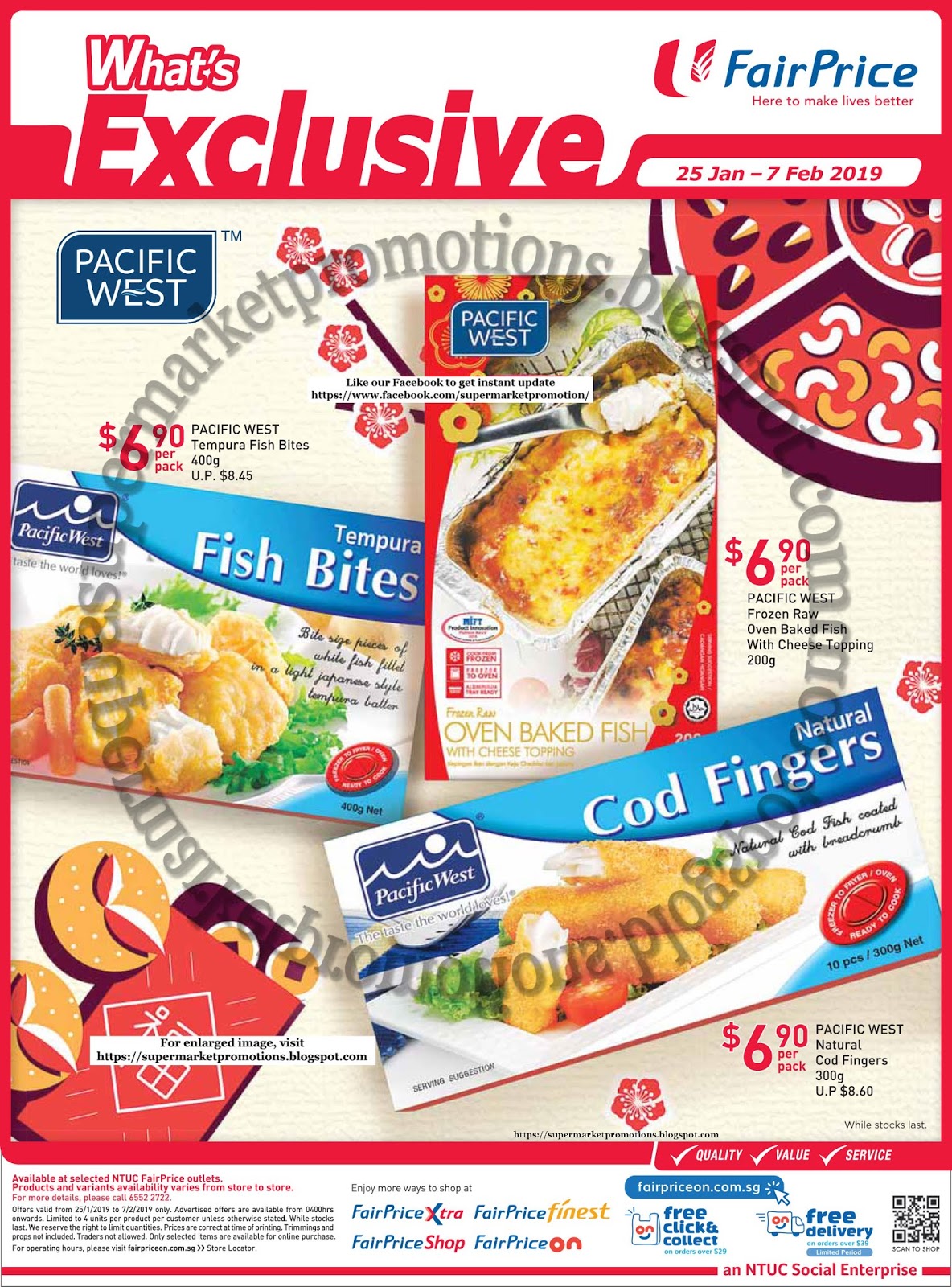 NTUC FairPrice Pacific West Promotion 25 January - 07 February 2019 ...