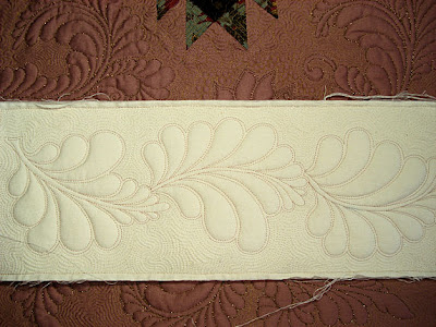 Diane Gaudynski "A New Tradition in Quilting": Feather Plumes Linked