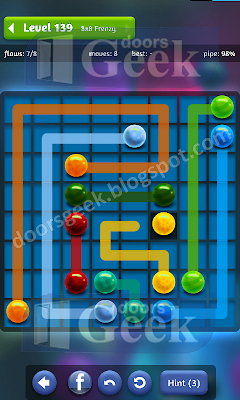 Flow Frenzy [8x8 Frenzy] 8x8 Level 139 ~ Doors Geek
