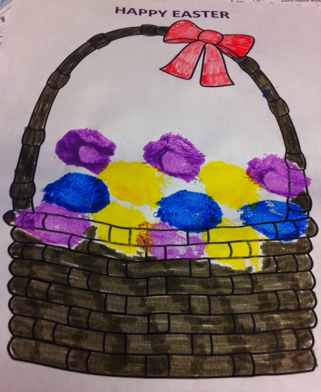 Preschool Storytime Crafts: Easter Basket