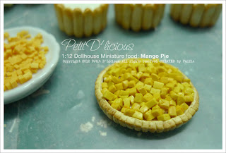 Petit D' Licious: Making Mango Lattice Top Pie