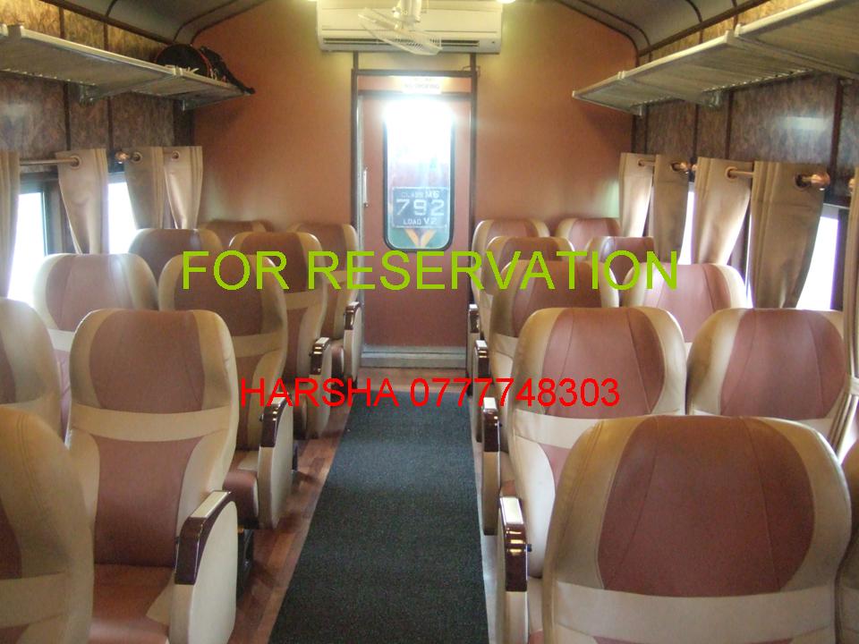 TRAIN TOUR IN SRI LANKA: RAJADHANI EXPRESS