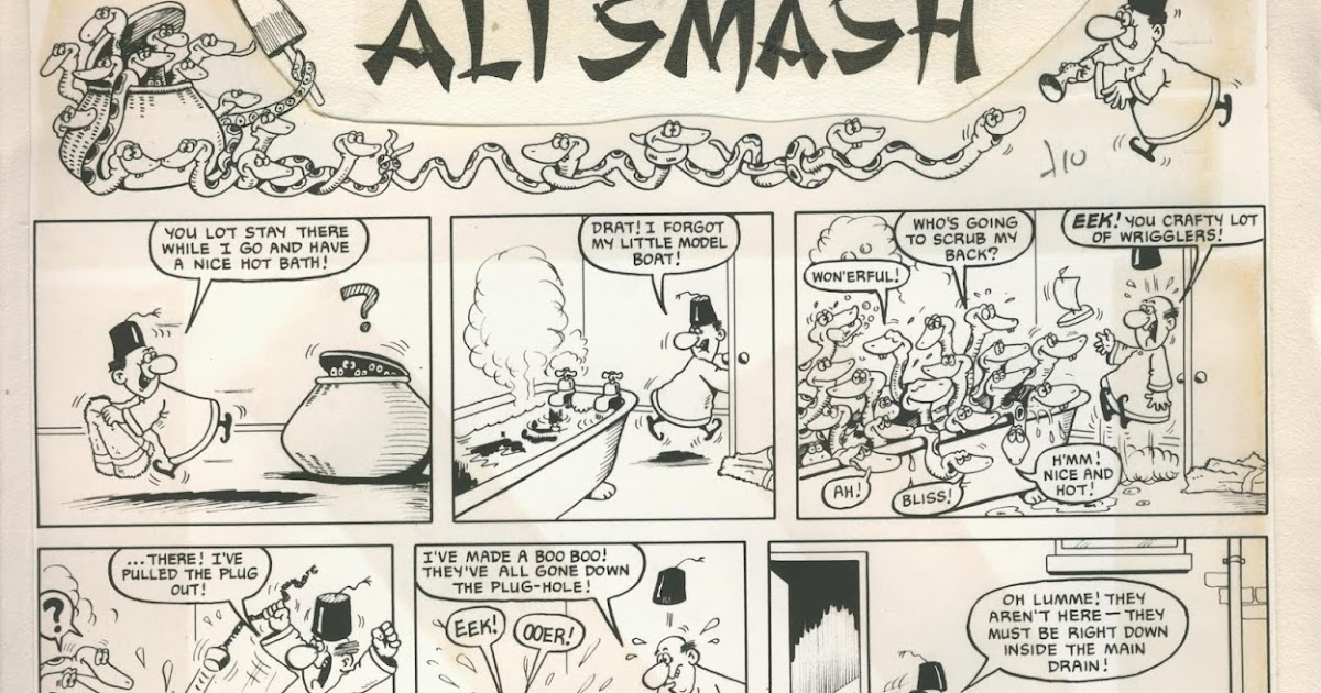 Boys Adventure Comics: Terry Bave's Whacko comic