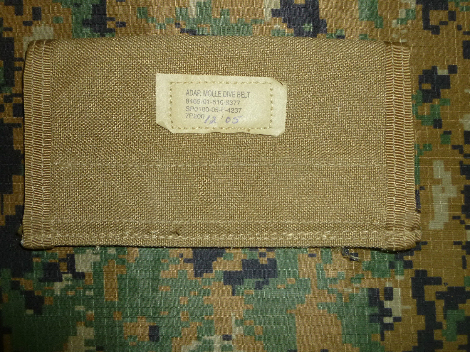 Webbingbabel: Allied Industries USMC FSBE II Adap. Molle Dive Belt ...