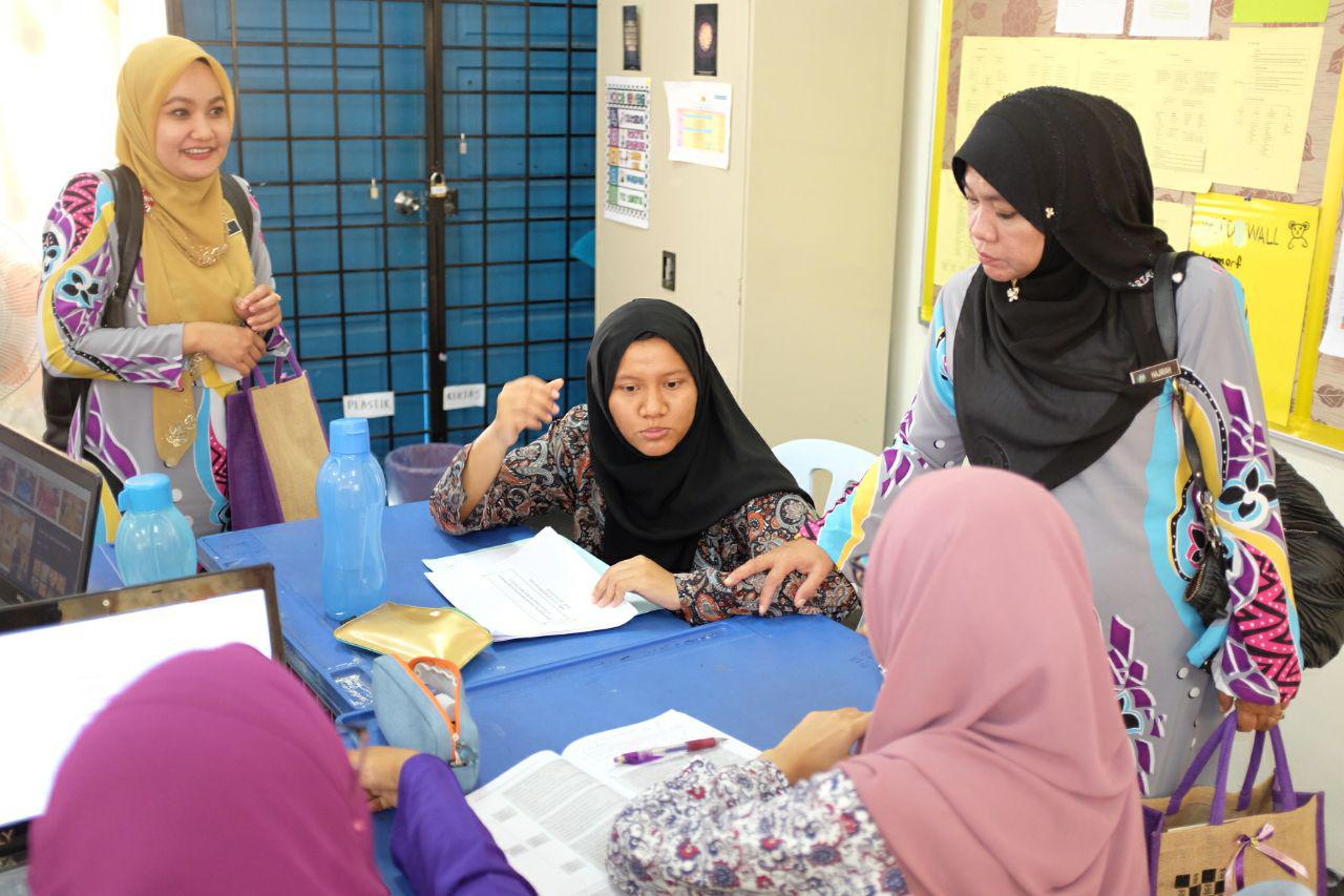 BLOG RASMI SMK BBST: LAWATAN PENANDA ARASAN DARI SMK BALUNG, TAWAU, SABAH