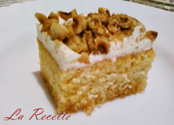 Génoise à la vanille et sa crème au beurre ~ La Recette