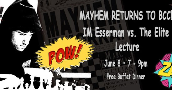 Boylston Chess Club Weblog: Photos from IM Marc Esserman's Morra Gambit ...