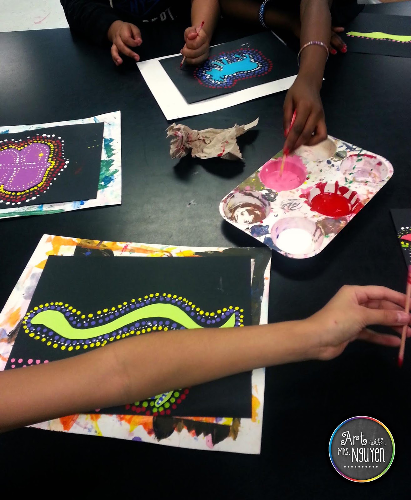 Australian Dot Art (4th) | Art with Mrs. Nguyen