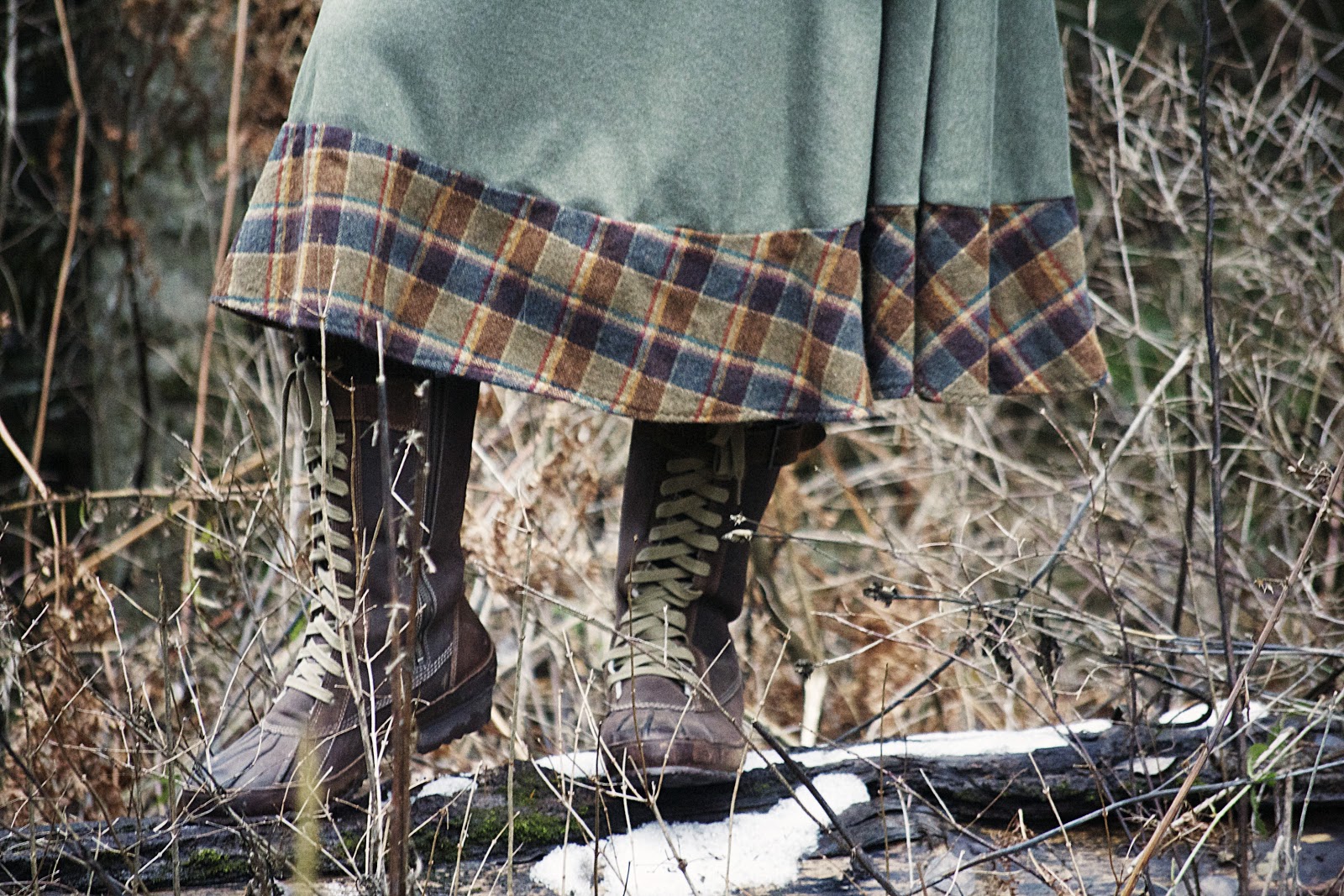 Accordion To Kellie: Outfit | Fur, Plaid, Diamonds.