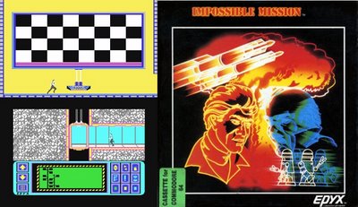 The Elderly Gamer: Impossible Mission Commodore 64 Retro