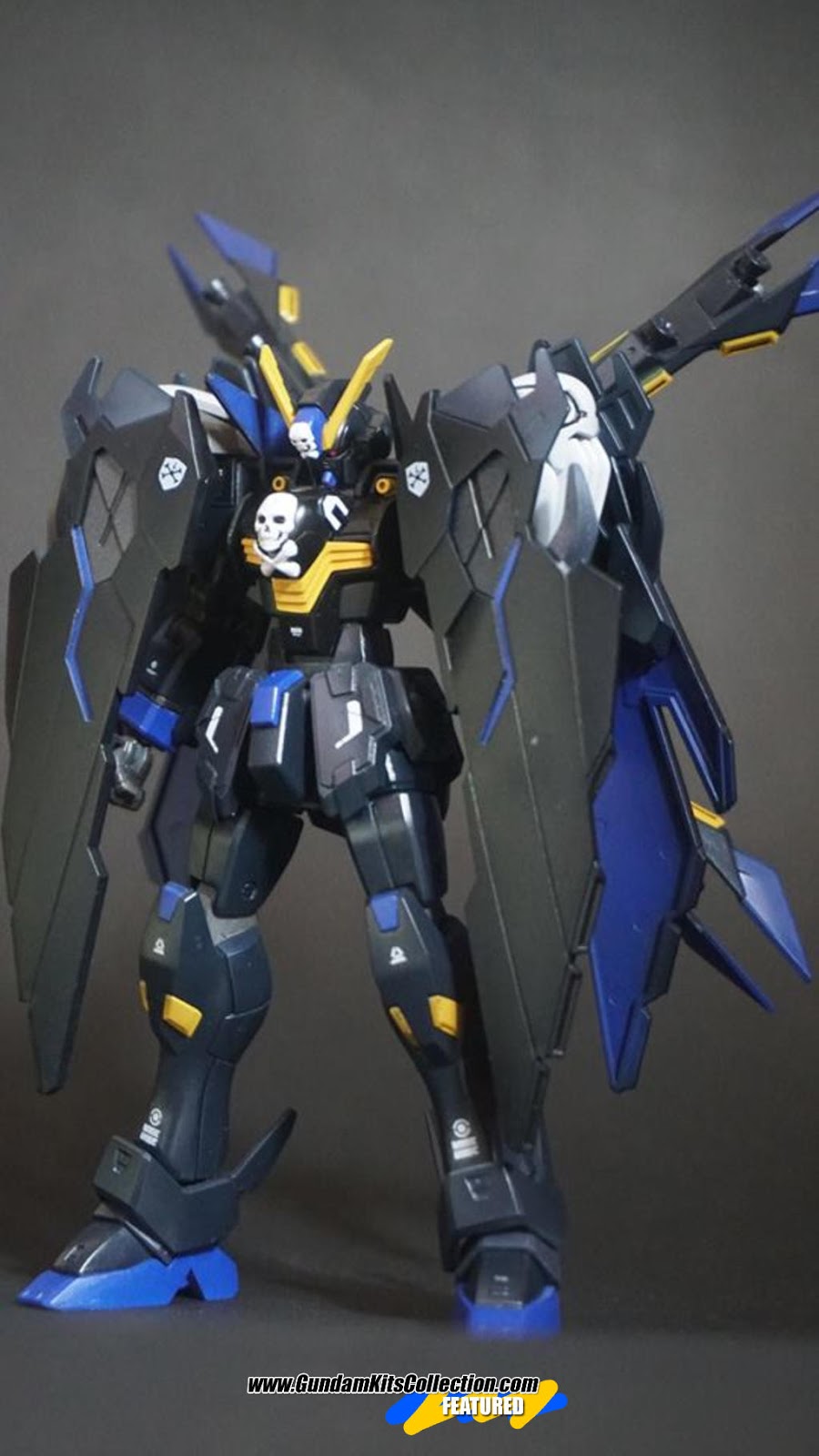 Custom Build: HG 1/144 CROSSBONE GUNDAM X2 SEMI-FULL CLOTH