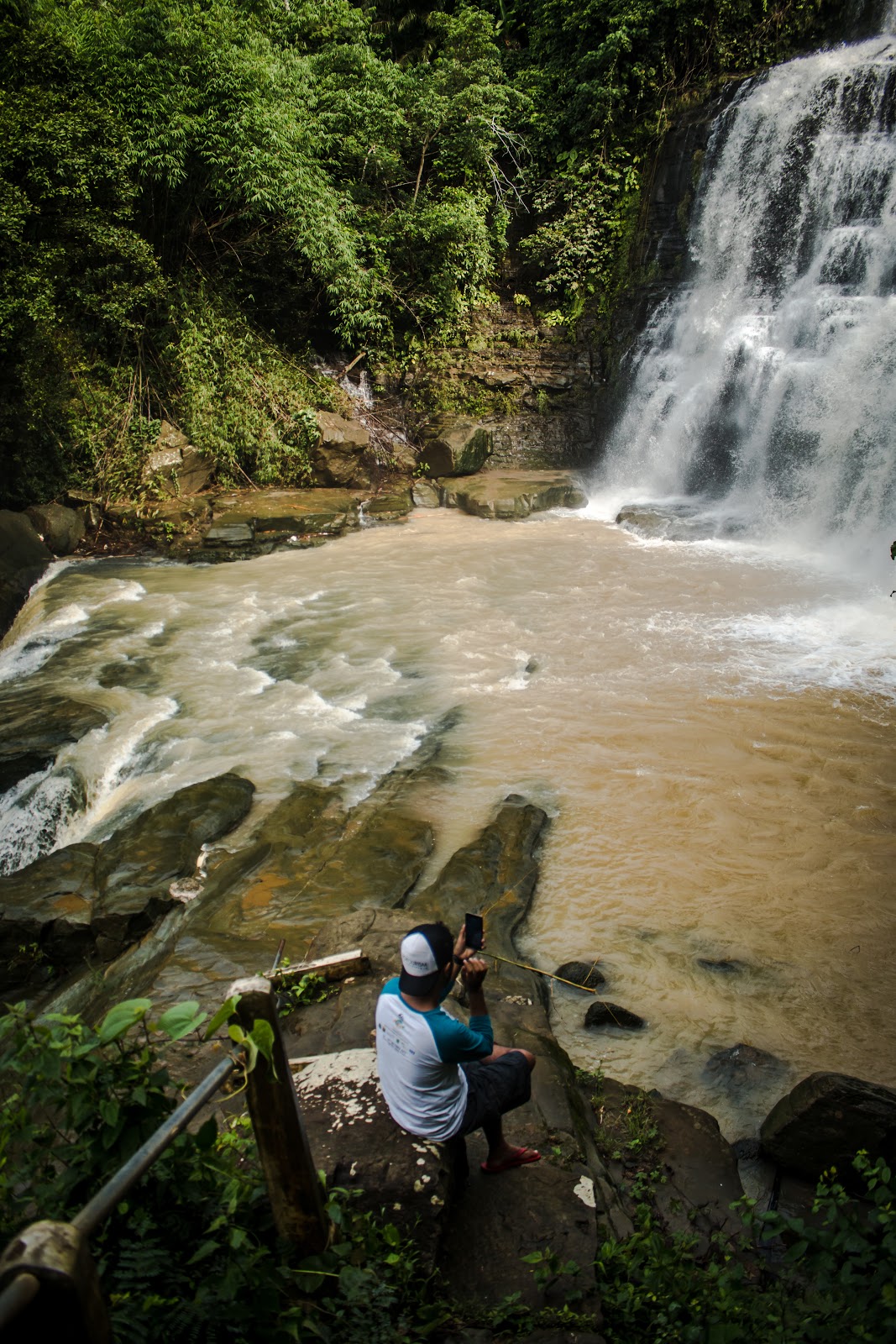 Main di Batusuhunan Village Curug Cigangsa Atau Curug Luhur Surade ...