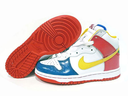 Nike Olympic Dunk High Tops For Women Shoes | Rainbow nike shoes/Air ...