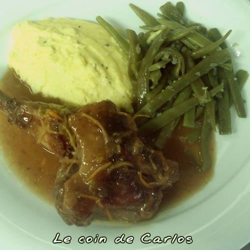 Le coin de Carlos: Poêlée de haricots cocos plats