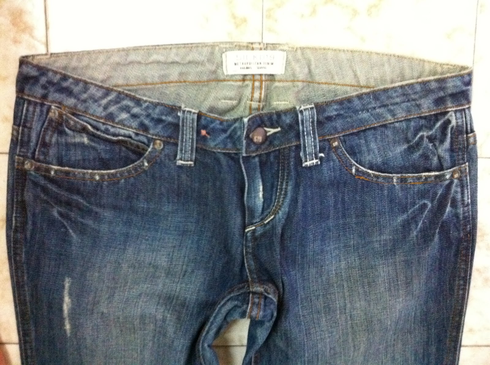 merrilyhappily: Denim skirt; Sicko jeans