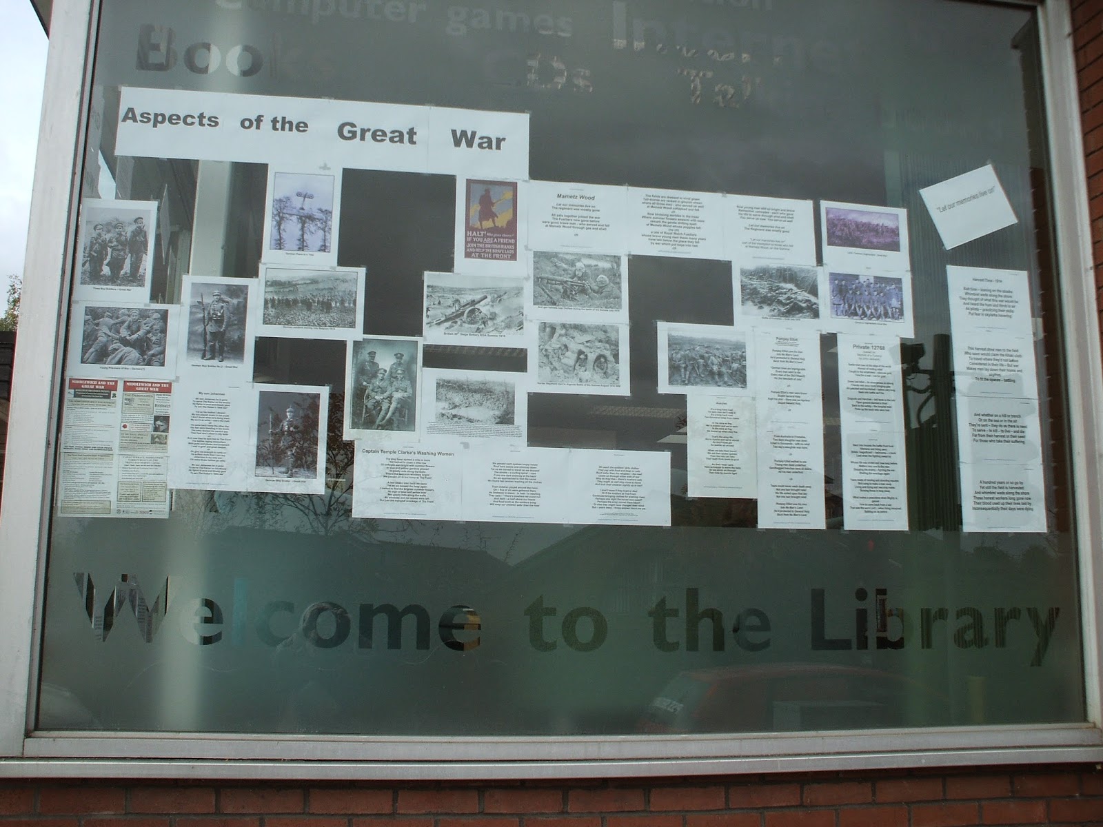 A Careful Harvesting of Words: Middlewich Library Aspects of The Great ...