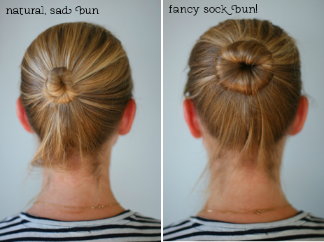 The Pretty Poppy: A pretty bun for thin hair