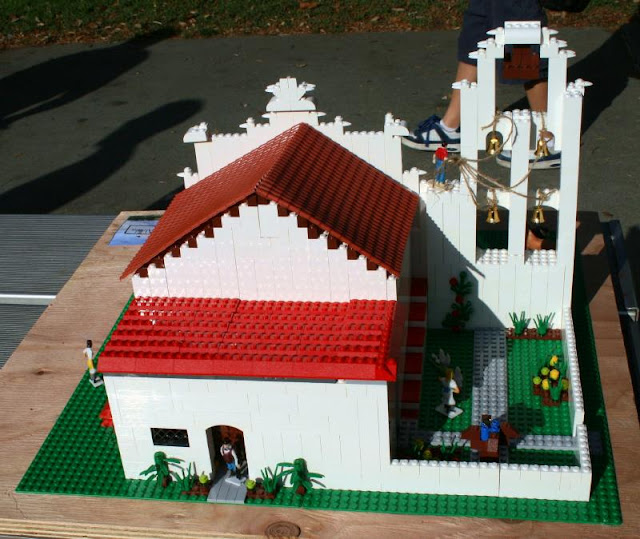 Jack's Henhouse: Mission San Diego de Alcala--The Lego Version!