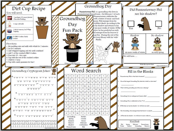 Empowered By THEM: Groundhog Day Fun Pack