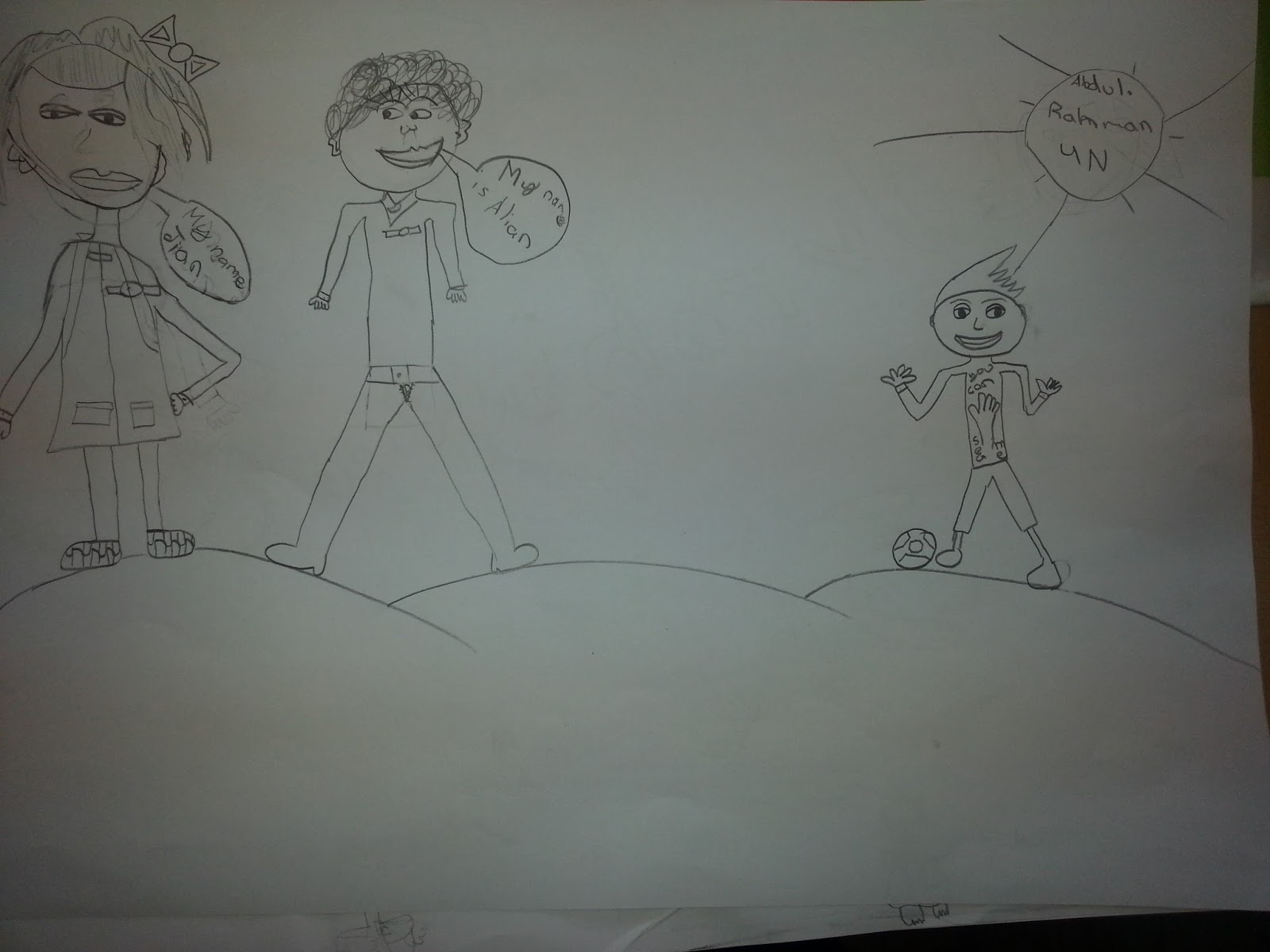 Mrs.Berenice's Art Room: GRADE 4 - Life drawing