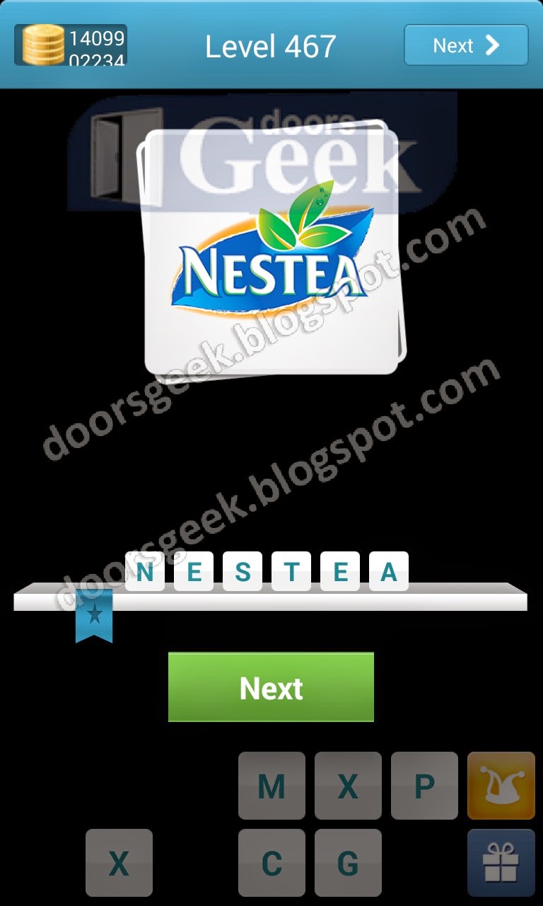 Logo Quiz Level 467 by Mangoo Games ~ Doors Geek