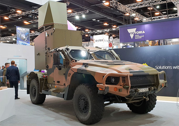 DEFENSE STUDIES: Australia Unveils Hawkei Equipped with AESA Radar