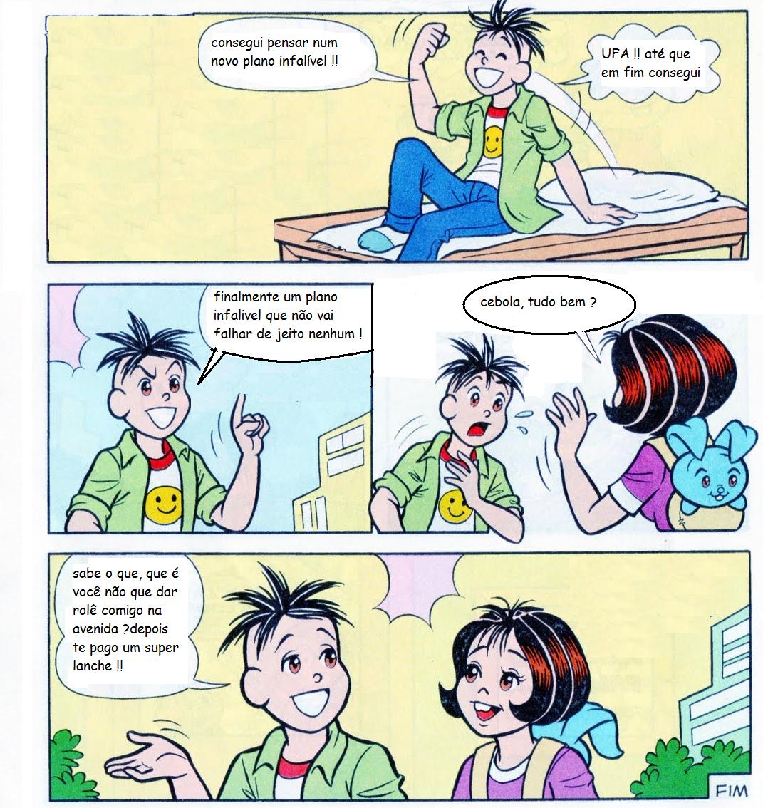 Tirinha Turma Da Mônica