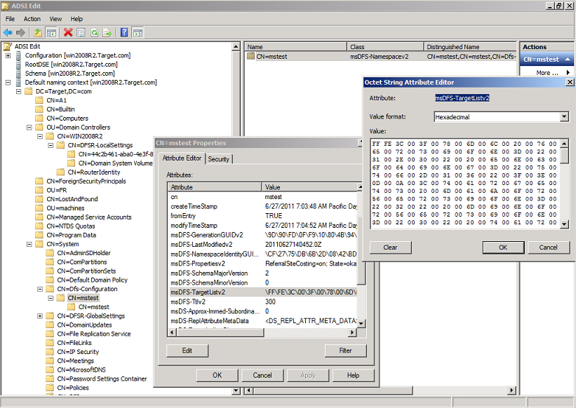 Ad Shot Gyan Dfs Namespace Servers Information In Ad