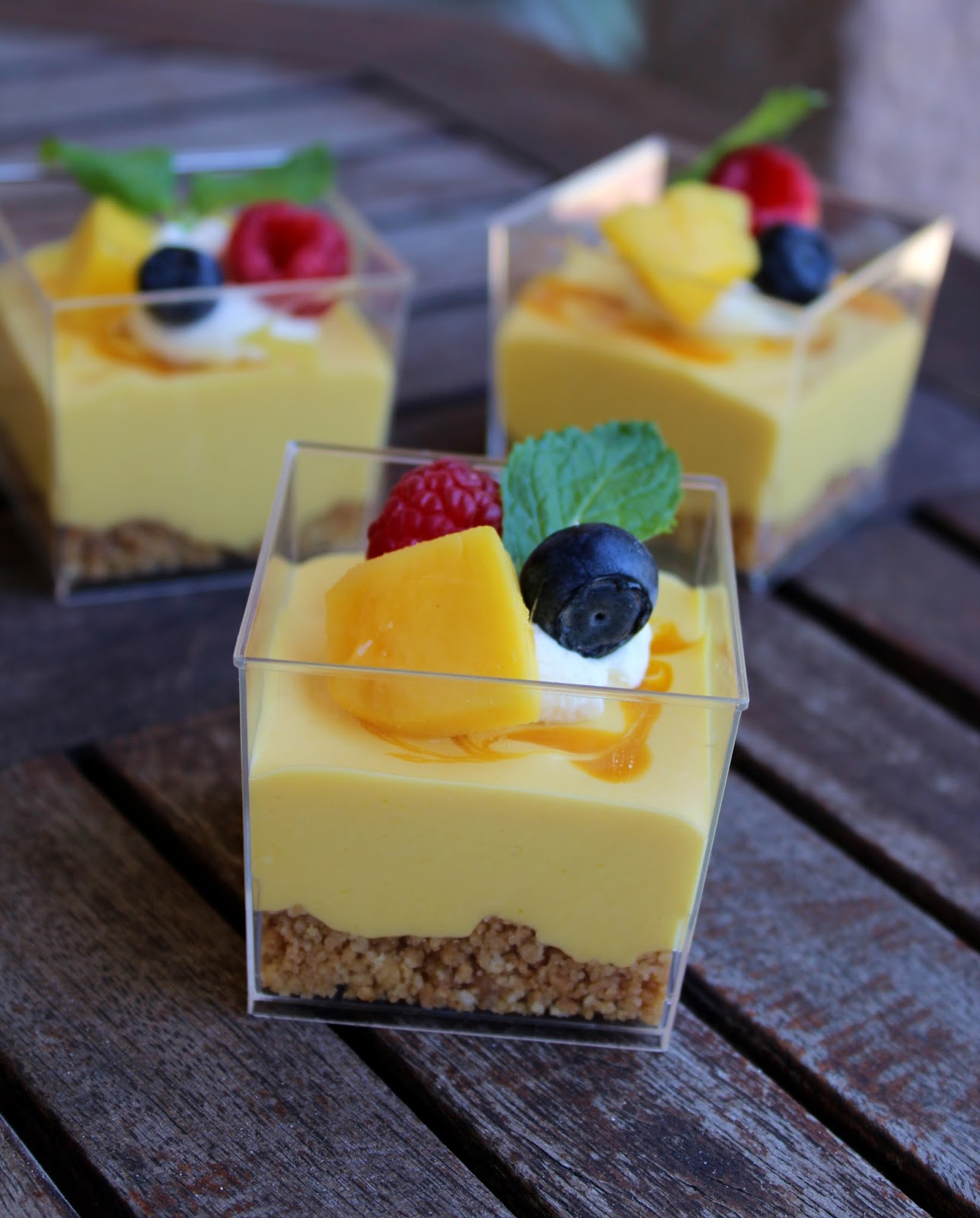 Recipe – Mini Mango Cheesecakes – Life and Times of the Fireflies