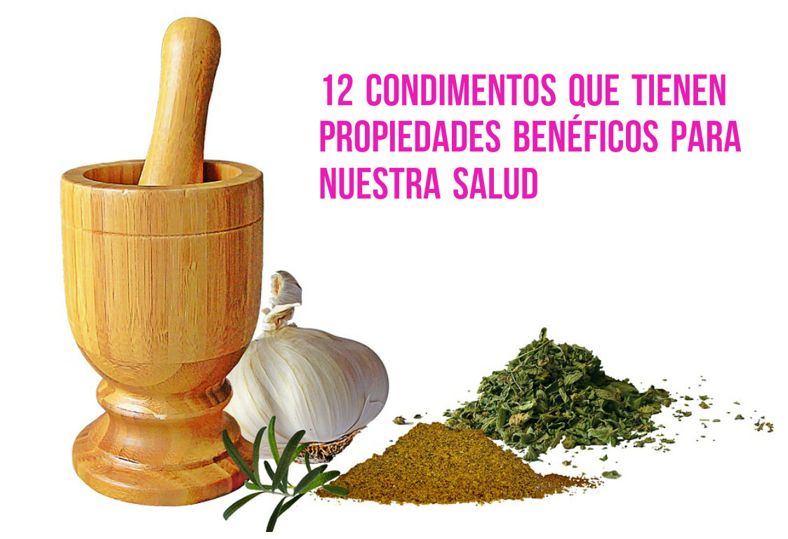 12 Condimentos que son benéficos para la salud ~ cositasconmesh