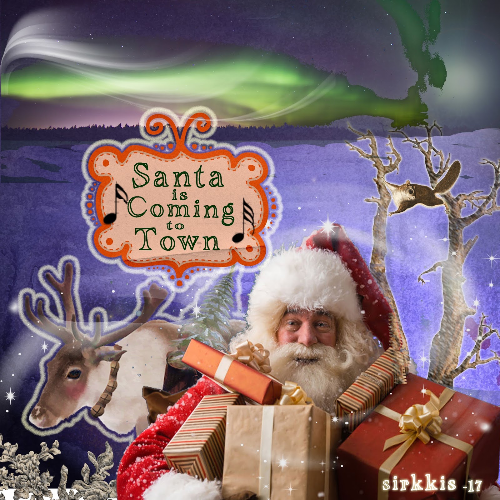 sirkkiksen korttipakka: Santa Claus Is Coming To Town