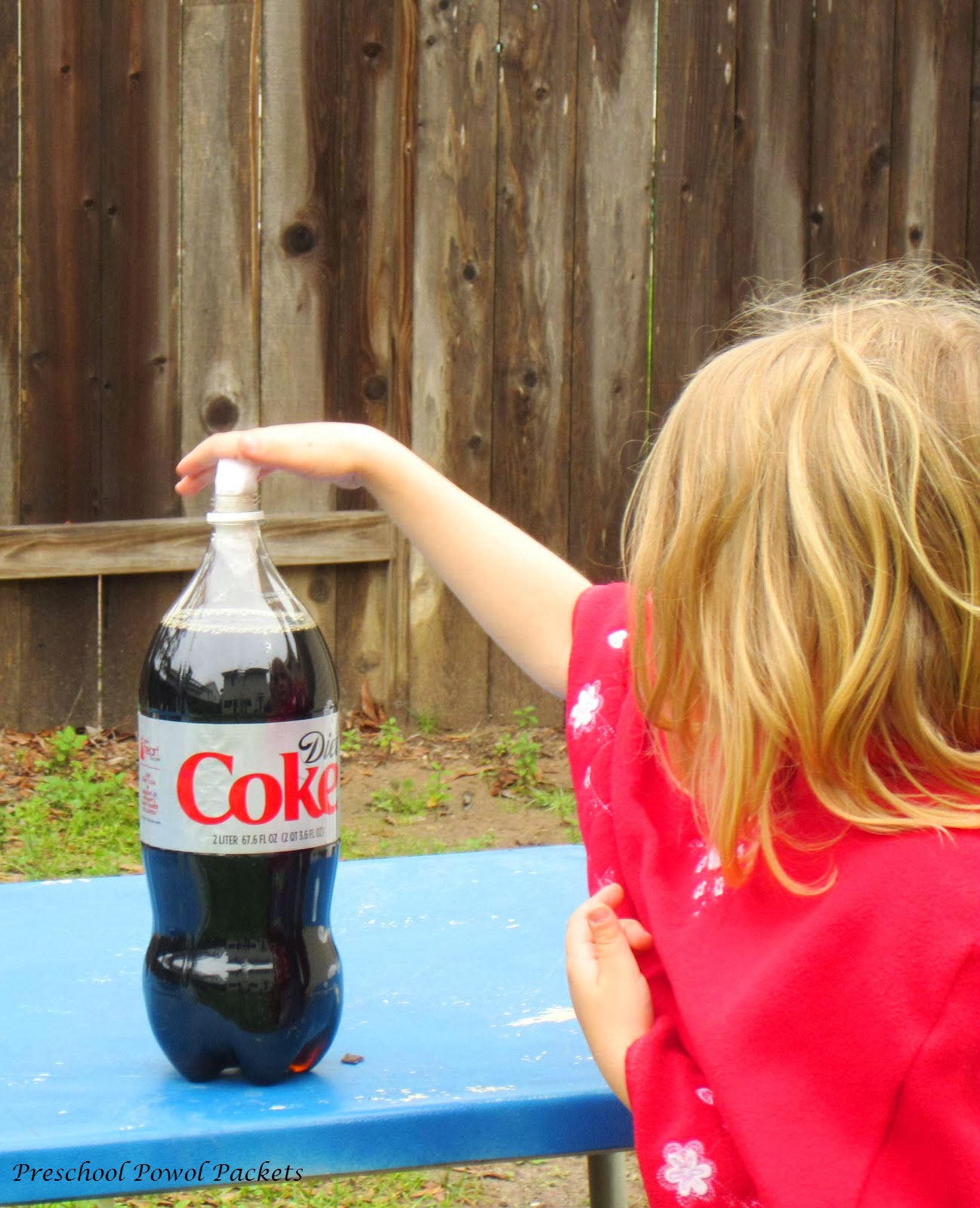 Science Experiment Diet Coke And Mentos Geyser Preschool Powol Packets