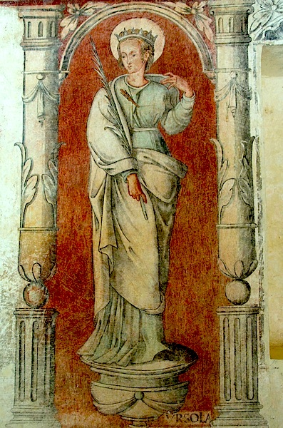 colonialmexico: St. Ursula in Mexico