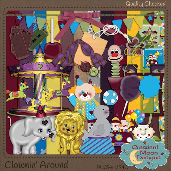 Sarahm172´s Blog: Clowin Around by Crescent Moon and a Freebie